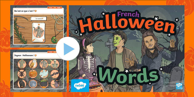 👉 French: Halloween Words - KS2 Resource (teacher made)