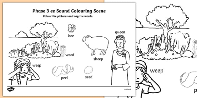 Phase 3 ee Sound Colouring Scene