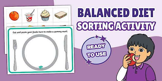 Balanced Diet Sorting Activity