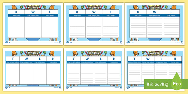 WA Day TWLH Differentiated KWL Grid