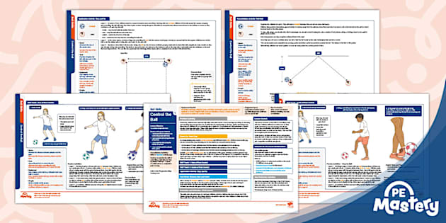 Year 1 Ball Skills Kicking Lesson 1 - Control the Ball