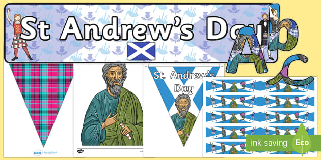 Saint Andrew's Day Display Pack (teacher made) - Twinkl