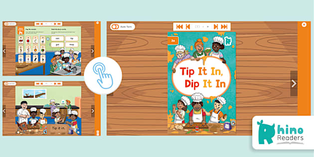 Level 2a Reading Scheme Book: Tip It In, Dip It In