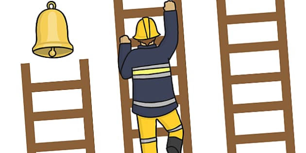 Fireman Reward Chart Ladder (teacher made) - Twinkl