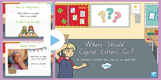 Where Should Capital Letters Go PowerPoint Twinkl