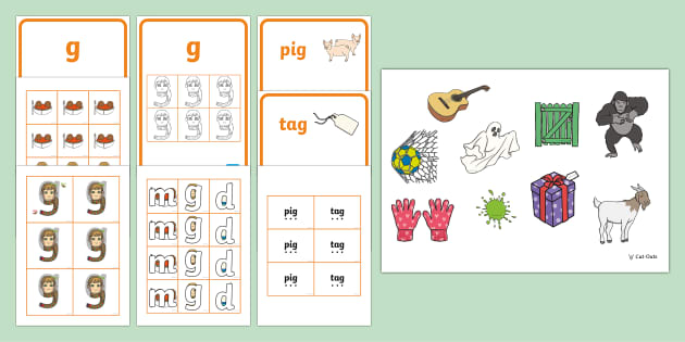 'g' Phonics Workstation Pack (teacher made) - Twinkl