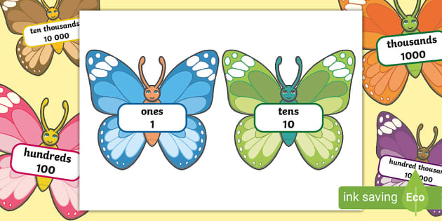 Number and Place Value Display Pack LKS2 - Twinkl