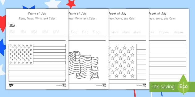 American Flag Activities - Twinkl