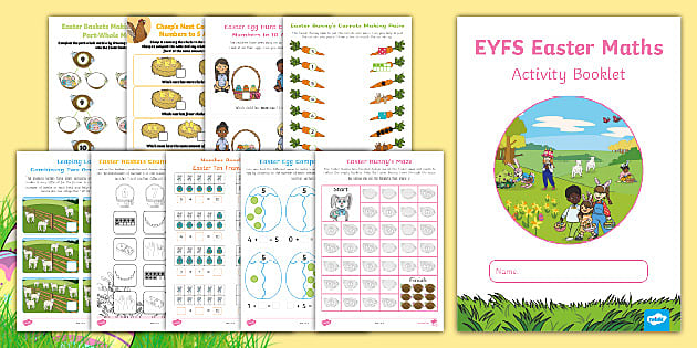 Fifteen Fabulous Easter Booklets - Twinkl