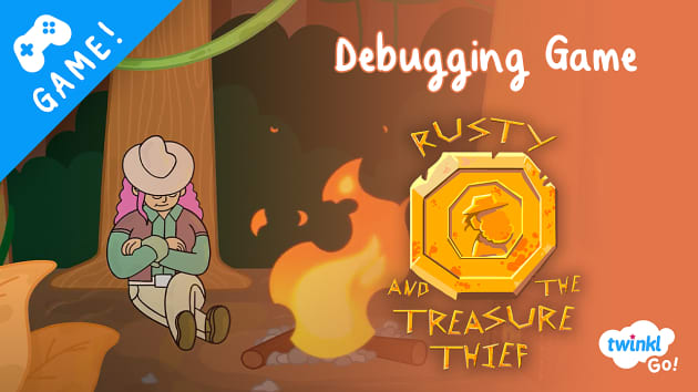Rusty and The Treasure Thief Game | Twinkl Go! - Twinkl