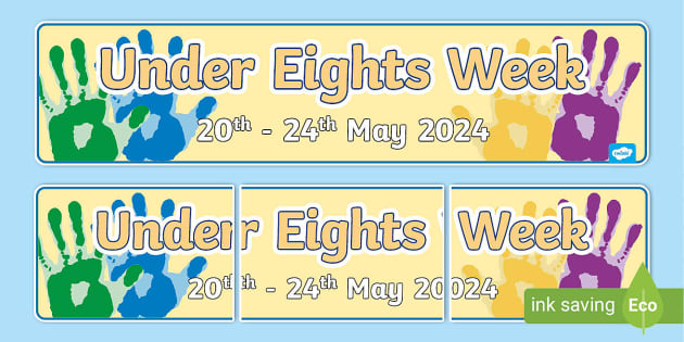 Under Eights Week Display Banner-Australia (teacher made)