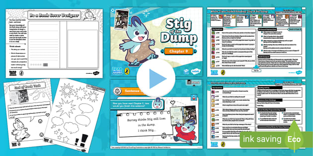 Free Stig Of The Dump Whole Class Guided Reading Pack Chapter 9 [lks2]