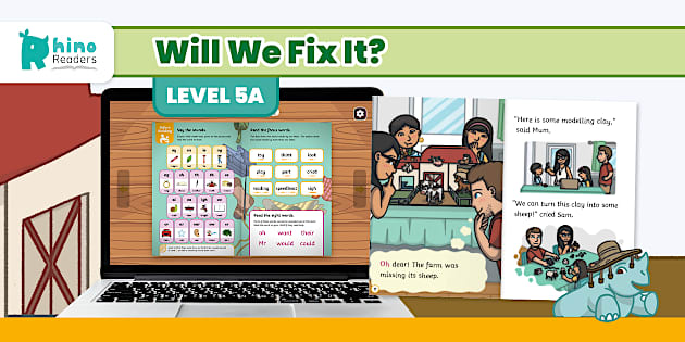 Level 5a First Steps Decodable Readers: Can We Mend It?