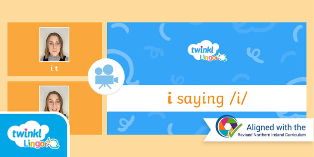 Twinkl Lingo Stage 1: 'i' sound video (teacher made)