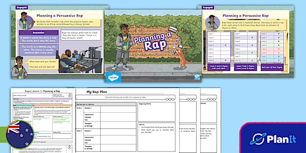 Phase 2 Writing to Persuade Raps Lesson 2: Planning a Rap