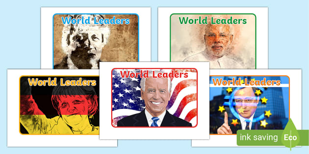 FREE! - * NEW * World Leaders Photo Pack (teacher made)