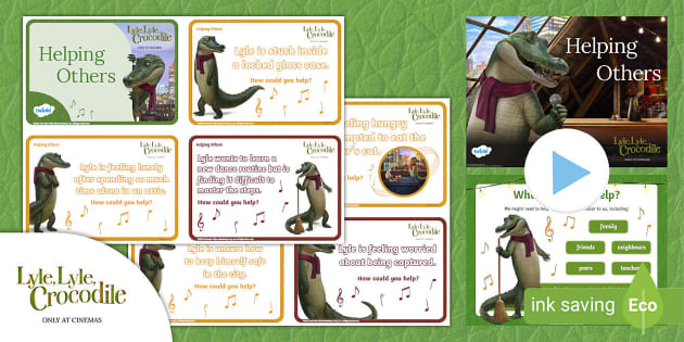 FREE! - Lyle, Lyle, Crocodile: KS2 Helping Others Activity Pack