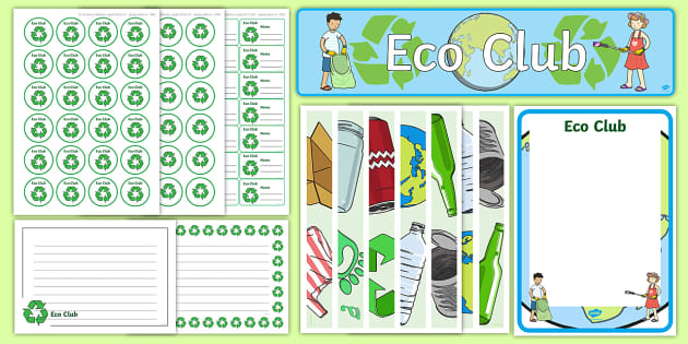Eco Club Resource Pack (teacher made)