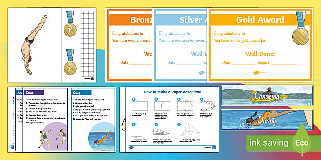 Measure Olympics Challenge Pack (teacher made) - Twinkl