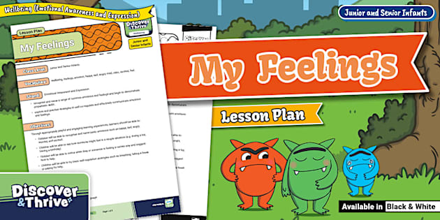 Wellbeing (Emotional Awareness and Expression) My Feelings Junior and ...