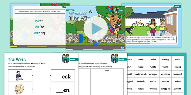 'wr saying r' Lesson Plan - Level / Phase 6 Week 7 Lesson 1 Twinkl Phonics