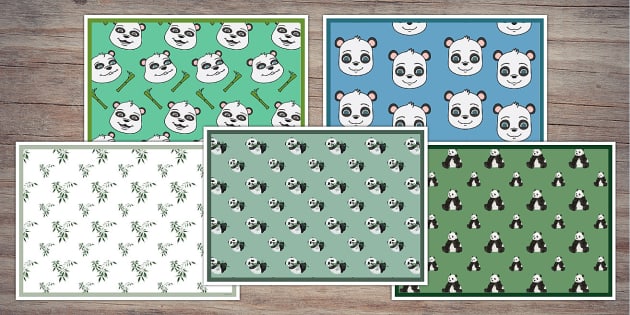 Panda Placemats | Twinkl Party (teacher made) - Twinkl