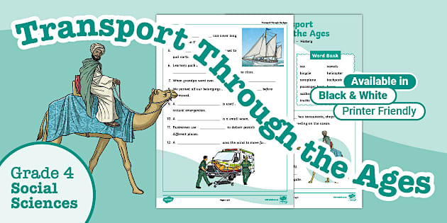 Gr4-SS History- Transport Through the Ages - Activity(CAPS)