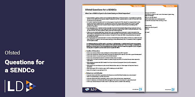 Top 10 Useful Resources for SENDCos (SENCos) - Twinkl