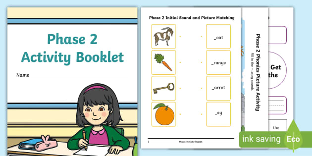 Phase 2 Phonics Activities [Teacher-Made Exercises]