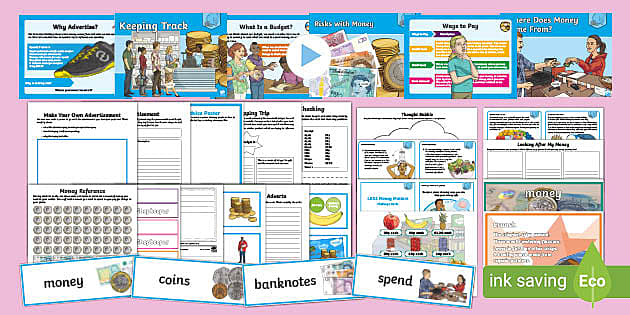 PSHE and Citizenship LKS2 Money Matters Unit Pack
