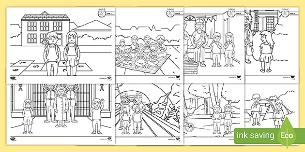 Level 5 Colouring Pages - Twinkl