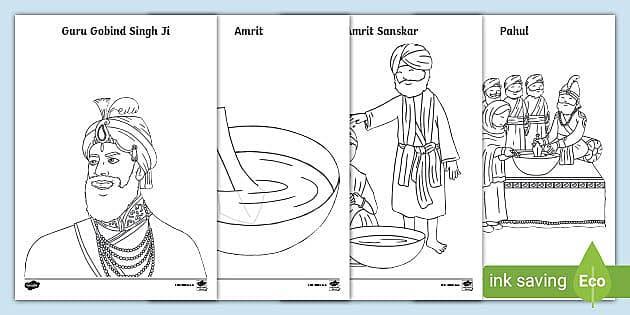 Vaisakhi Coloring Pages (Teacher-Made) - Twinkl