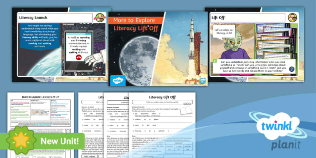 👉 PlanIt Year 6 French Lesson: Literacy Lift Off