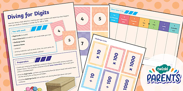 👉 SEND Maths Support: Diving for Digits (Year 6)