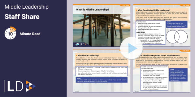 How To Transition Into An School Senior Leadership Team (SLT) Role - Twinkl