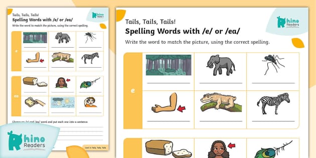 Level 5c Tails, Tails, Tails!: Alternative Spellings