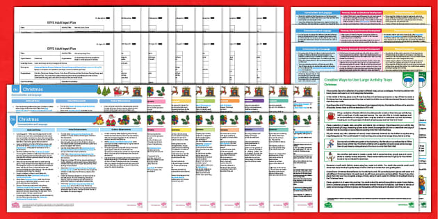 EYFS Christmas Bumper Planning Pack for Ages 2-5 - Twinkl