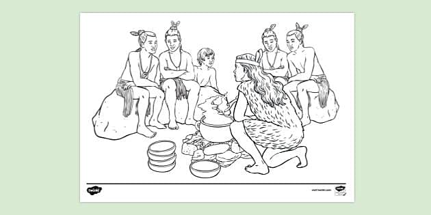 Taranga and her Sons Colouring | Colouring Sheets - Twinkl