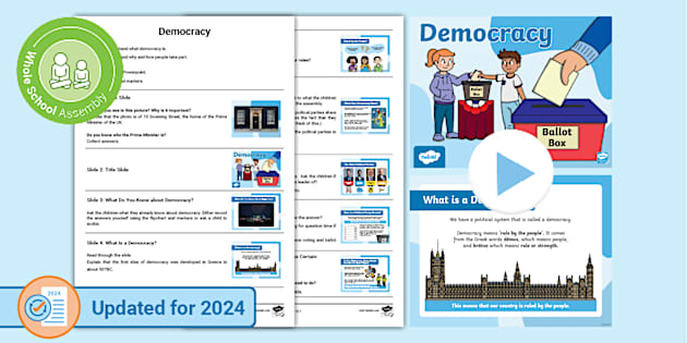 Whole School Democracy Assembly Pack - International Day of Democracy ...