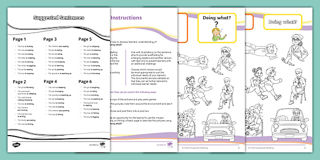 Colourful Semantics Colouring Books Who? Doing what?