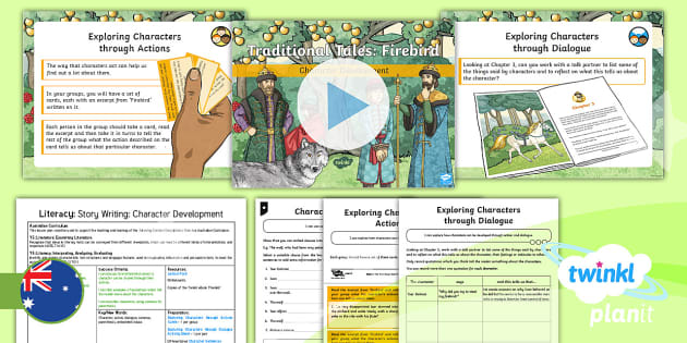 Year 5 Firebird: Story Writing (5) Lesson (teacher made)