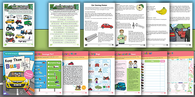 Road Trip Pack (teacher made) - Twinkl