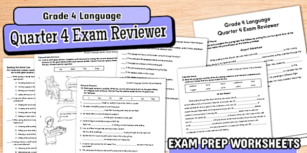 Grade 4 Matatag Language Quarter 4 Exam Reviewer | Twinkl PH