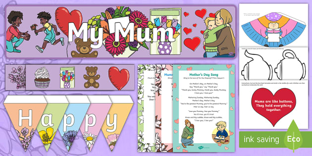 Childminder Mother's Day (and Mother Figures) Resource Pack