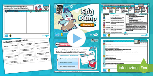 LKS2 Stig of the Dump Whole-Class Guided Reading Pack: Chapter 8