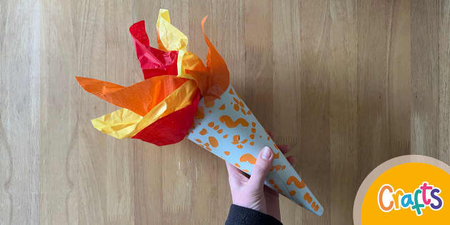 Summer Sports Torch Craft | Twinkl Crafts
