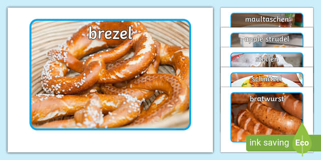 German Food Display Photos (professor feito) - Twinkl