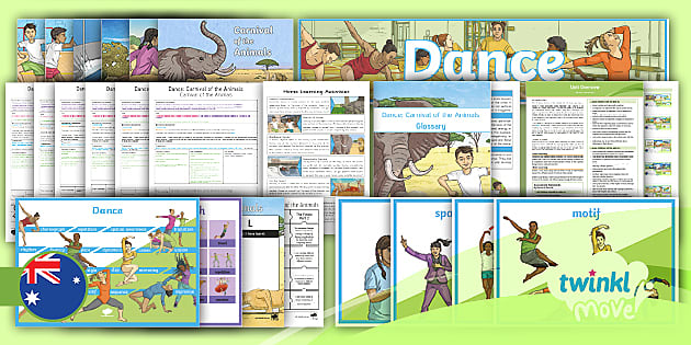 Move PE Year 4 Dance: Carnival of the Animals Unit Pack