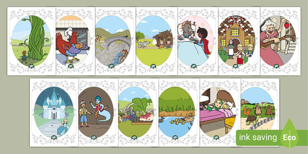Traditional Tales Display Posters - Twinkl - KS1 - Literacy