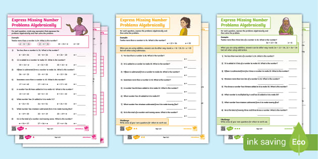 expressing-missing-number-problems-algebraically-worksheets-ks2